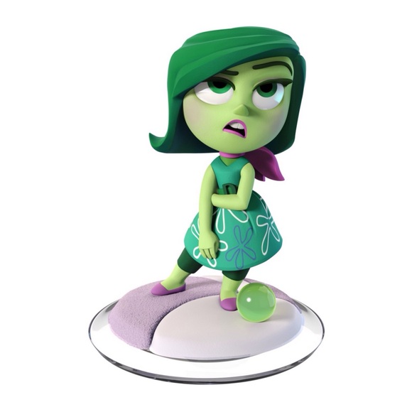 Disney | Toys | Authentic Disney Pixar Disgust Figure | Poshmark